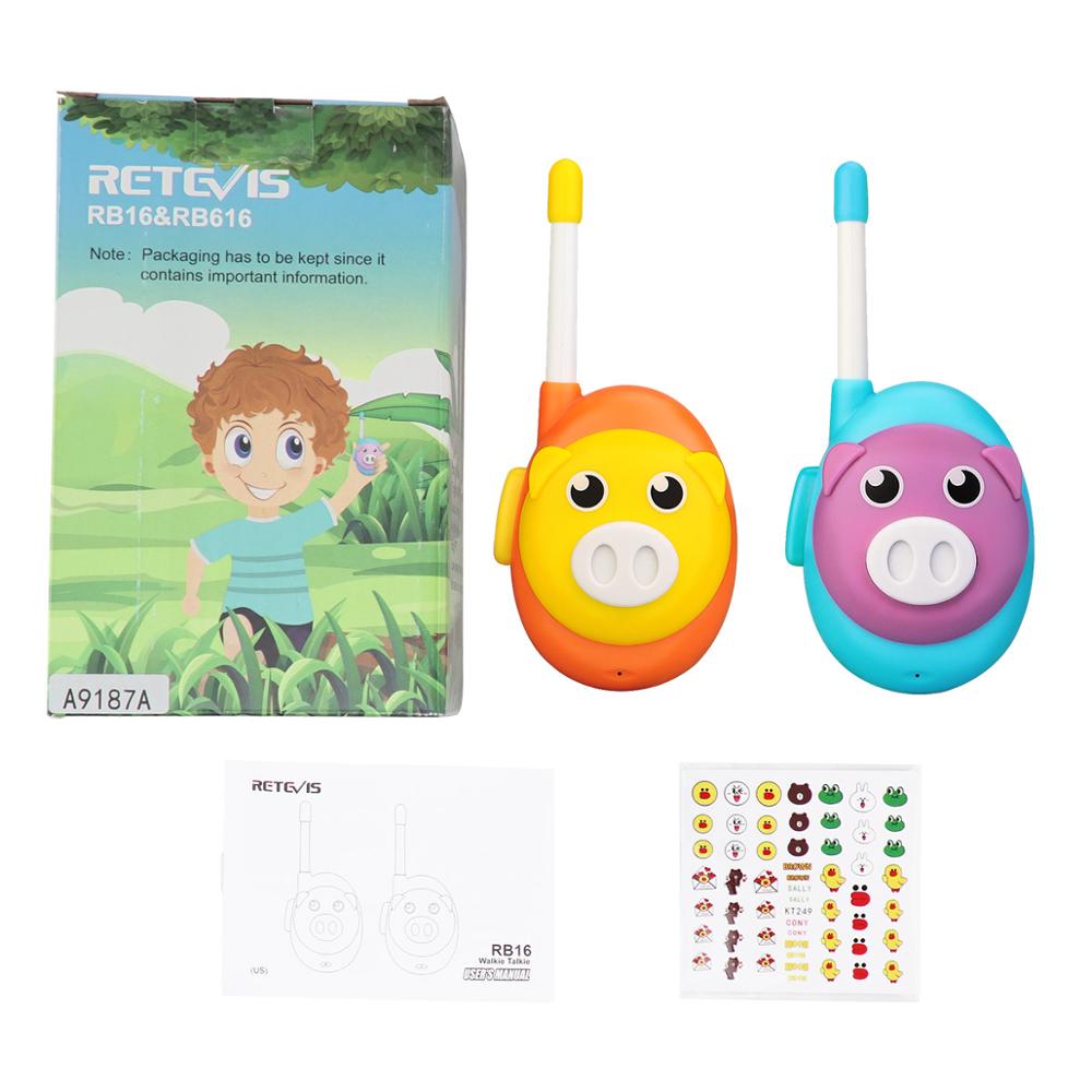 Retevis RB616/RB16 Toy Walkie Talkie 2pcs PMR PMR4... – Grandado