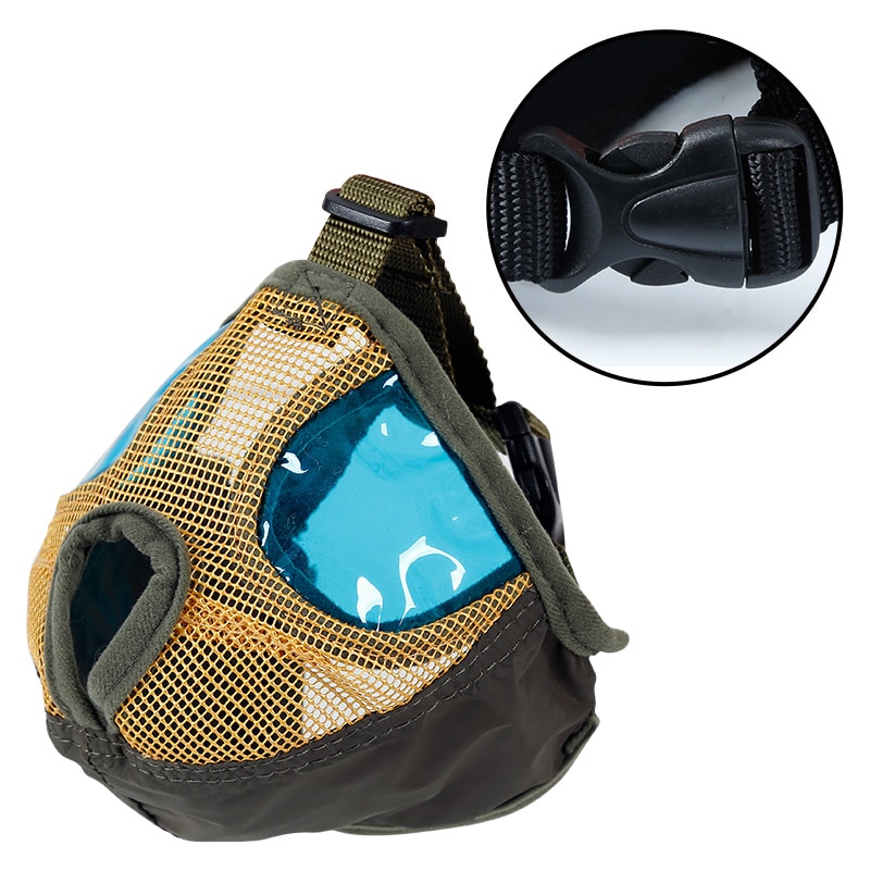 Breathable Mesh Short Snout Pet Dog Muzzle Adjusta... – Grandado