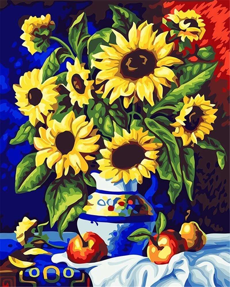 Diamond Painting Adult Paint By Numbers Flowers Ho... – Vicedeal