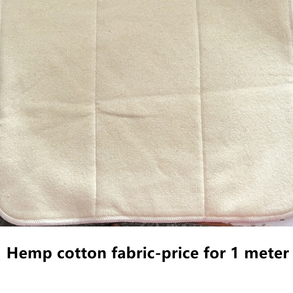 Asenappy Hemp Cotton Fabric 1 Meters 55 Hemp 45 Co... – Grandado