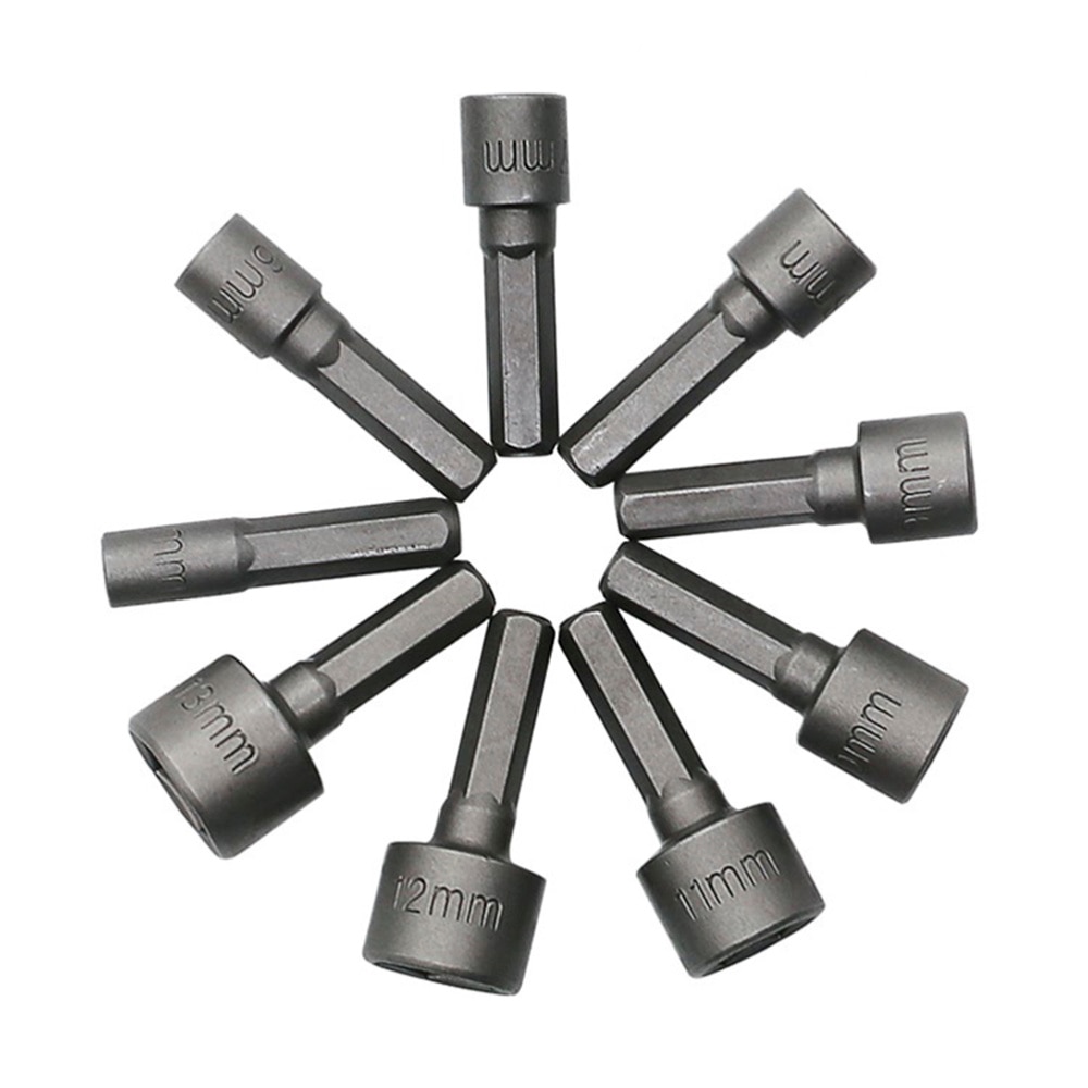 9PCS 5-13mm Metric Socket Nut Impact Driver Adapte... – Grandado