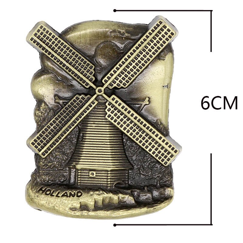 Dutch windmill model fridge magnets refrigerator p... – Grandado