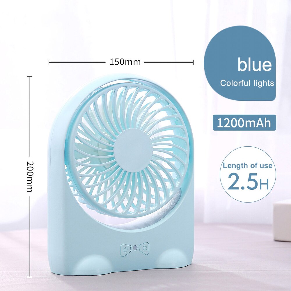 Mini Desk Fan Portable Mini fan USB ventilador fan... – Grandado