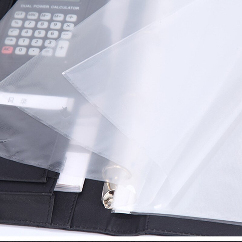 8 Packets File Folder A4 PU Ring Binder Display Bo... – Grandado