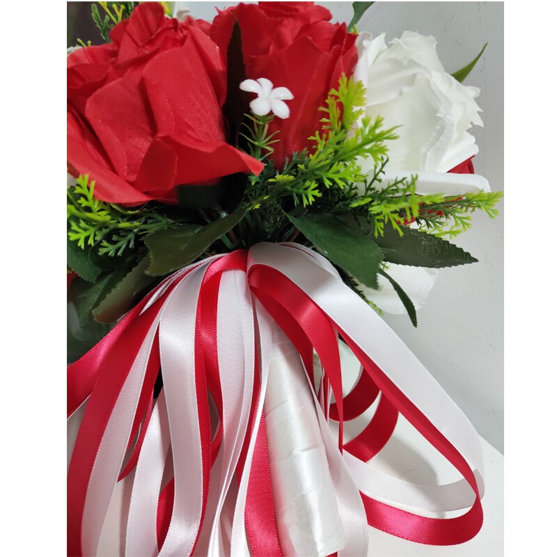 Bridal bouquet wedding bouquet Handmade Roses Rose... – Grandado