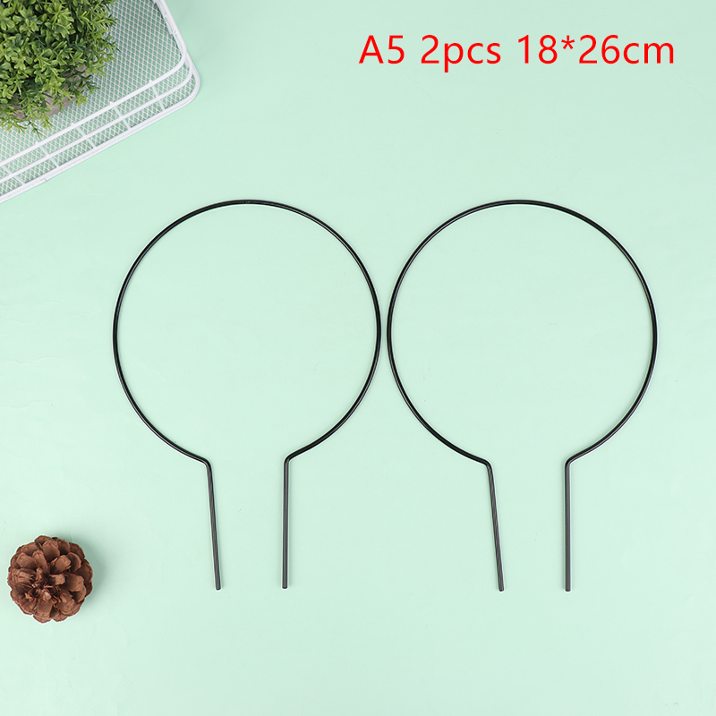 2Pcs Garden Plant Support Stake Stand Round Vine C... – Grandado