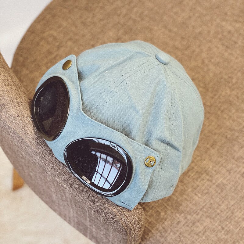 Children Pilot Hat Boys Girls Goggles Decorative O... – Grandado