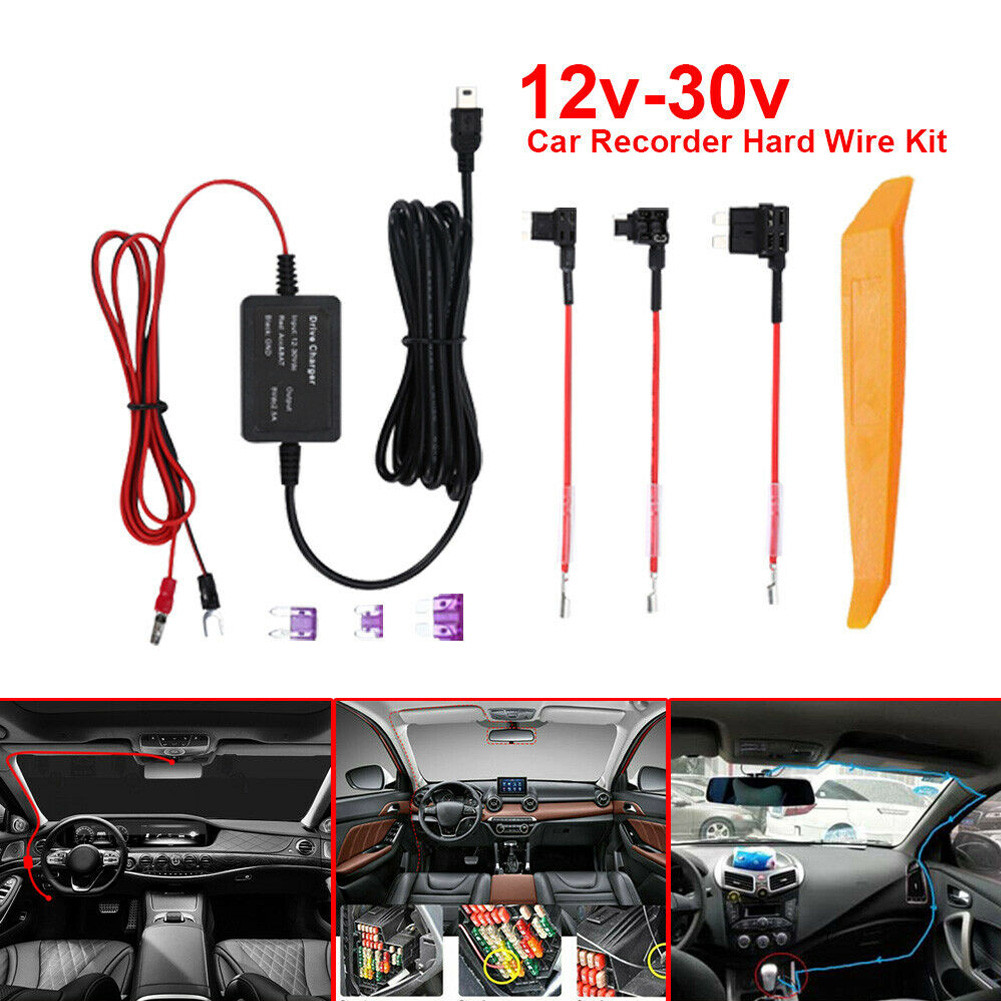 8-piece Set Of Recorder Step-down Cable 12V24V To ... – Vicedeal