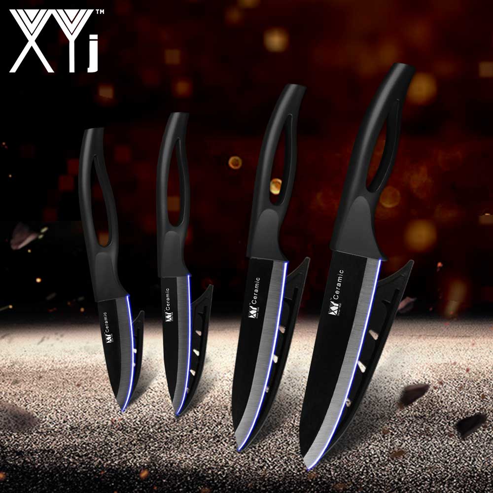 XYj Chef Kitchen Knives Cooking Set Zirconia Ceram... – Grandado