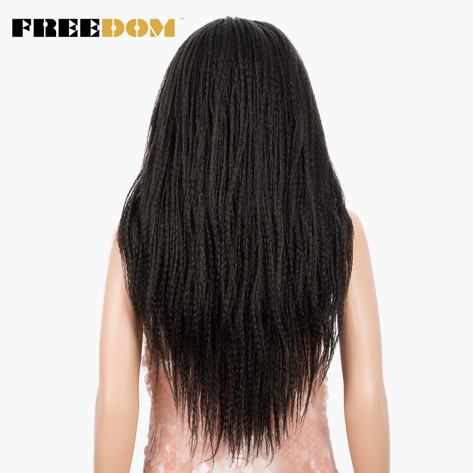 FREEDOM 26 Inch Synthetic Lace Wigs For Black Wome... – Grandado