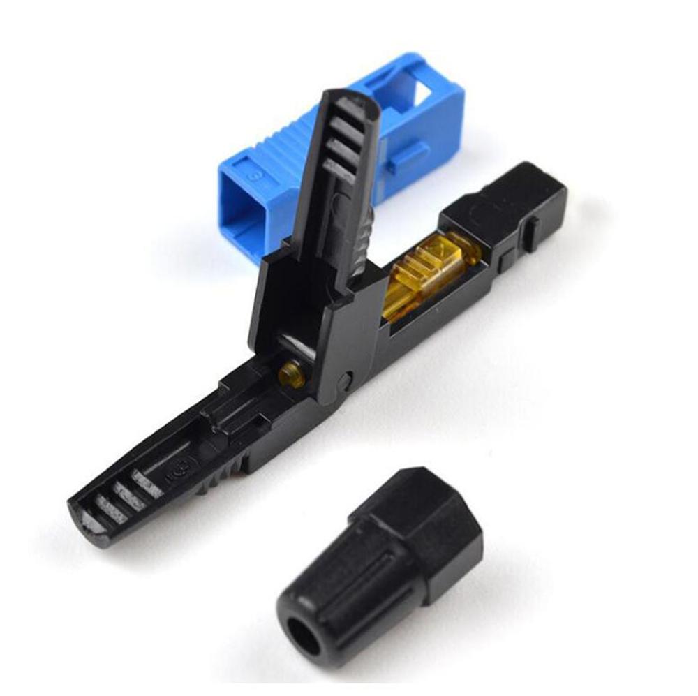 SC UPC Fiber Optic Fast Connector 100 SC FAST conn... – Grandado