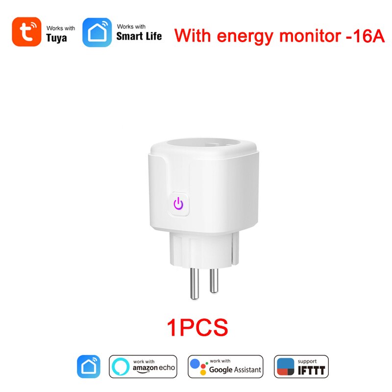 Tuya Smart Leven Eu 16A Wifi Smart Socket Afstands... – Vicedeal