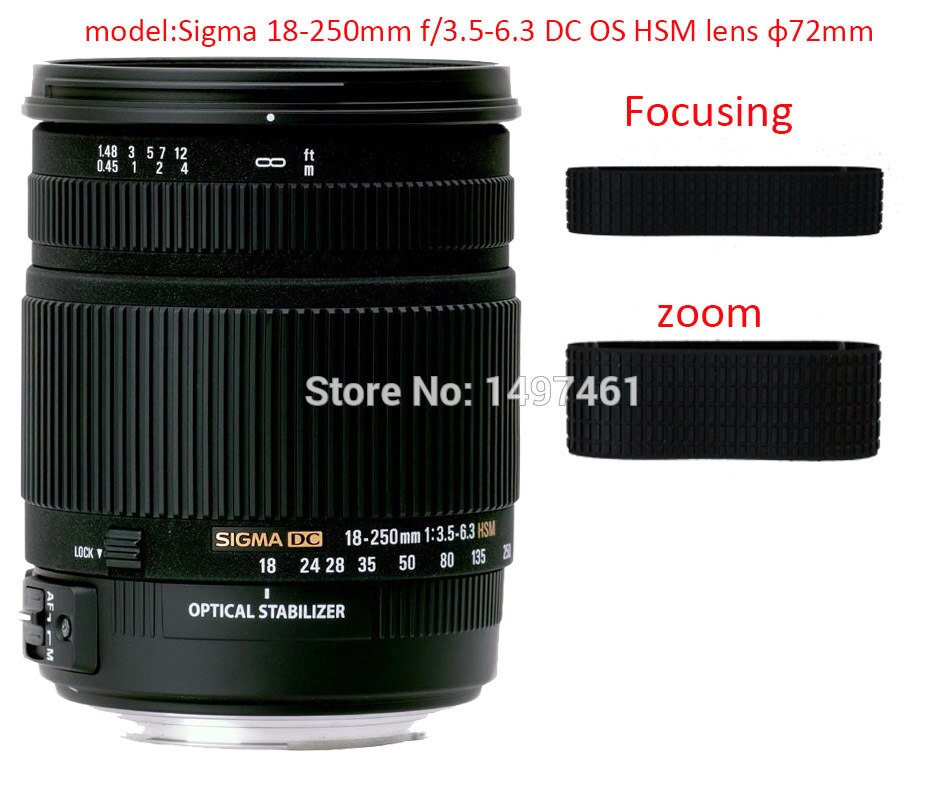 Lens Zoom or manunal focus Rubber Ring / Rubber Gr... – Grandado