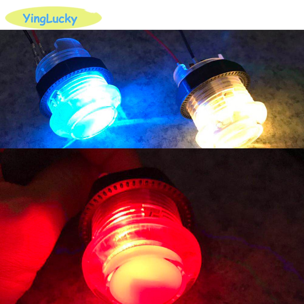 25pcs 7 color LED 28mm chip key 2x zero delay – Grandado