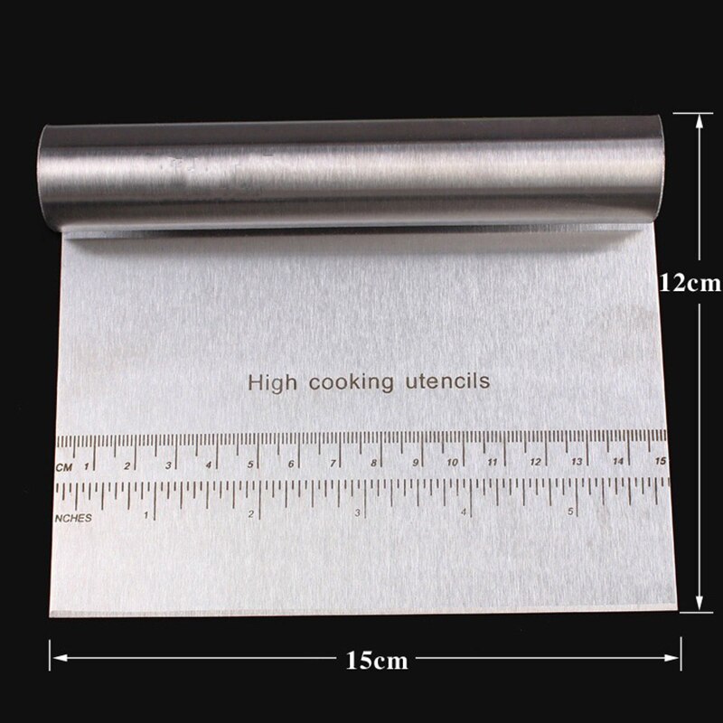 1Pc Stainless Steel Pastry Cutters Dough Scraper D... – Grandado