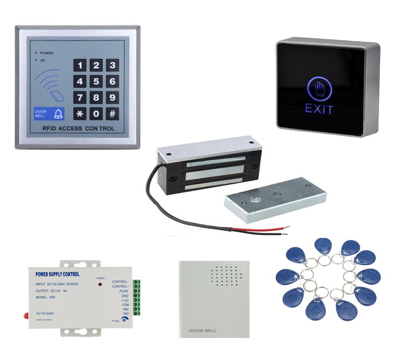 12VDC 60kg Electric Magnetic Lock set for Door Acc... – Grandado