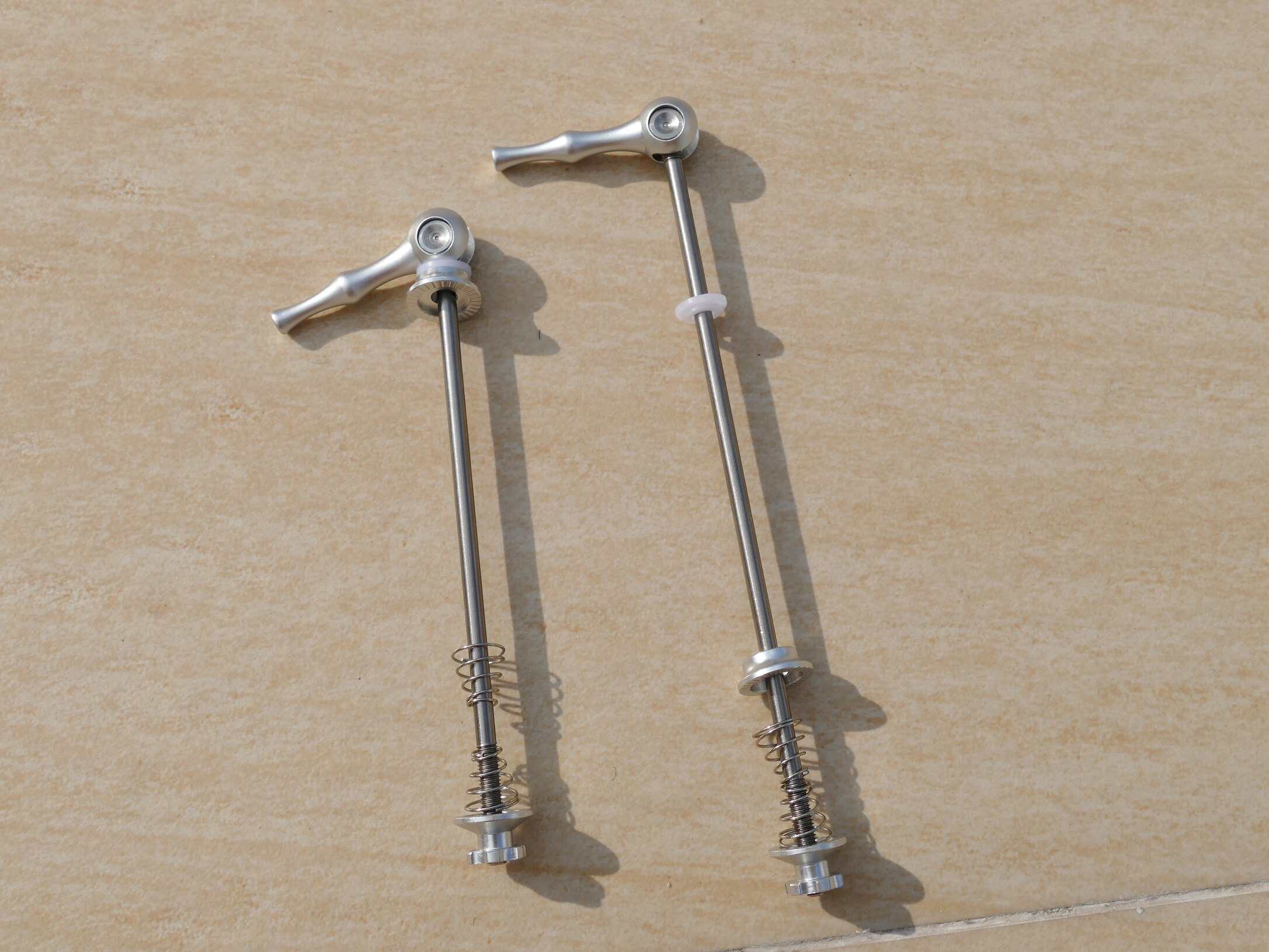 QR-1 Silver Titanium Quick Release Skewer For MTB ... – Grandado