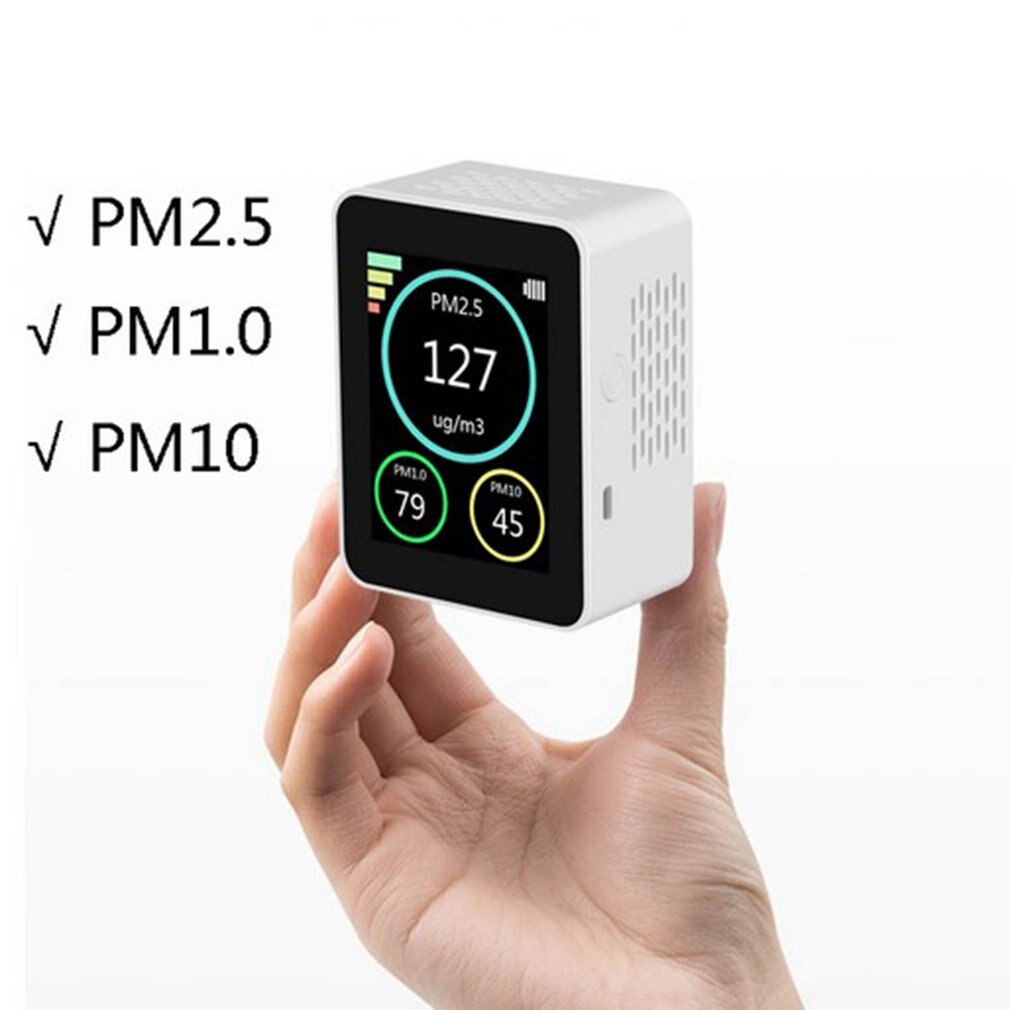 Without Wireless Digital PM2.5 PM1.0 PM10 Temperat... – Grandado