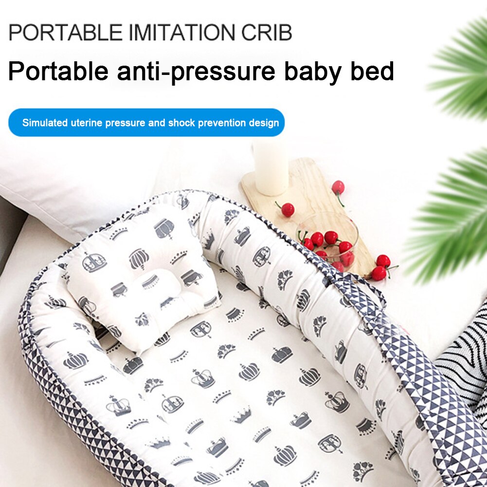 Portable Baby Sleeping Nest Infant Cradle Bassinet... – Grandado