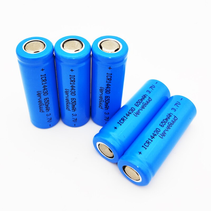 VerveGuud 14430 650mAh ICR14430 Li-Ion Rechargeabl... – Vicedeal