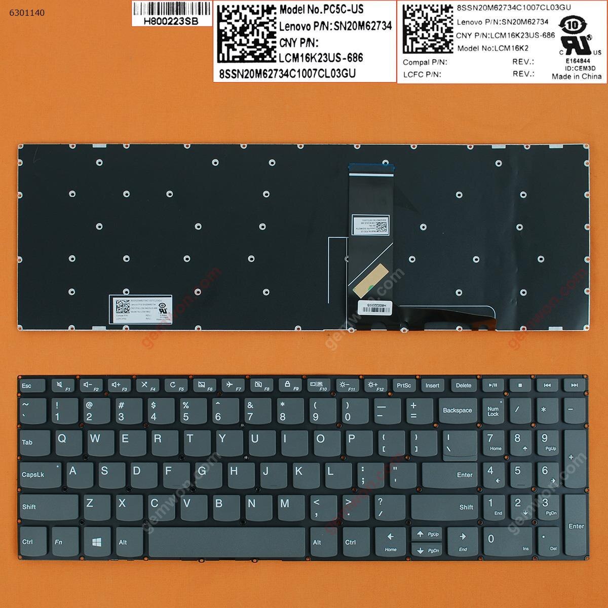 Amerikaanse Keyboard Voor Lenovo Ideapad 320-17IKB... – Vicedeal