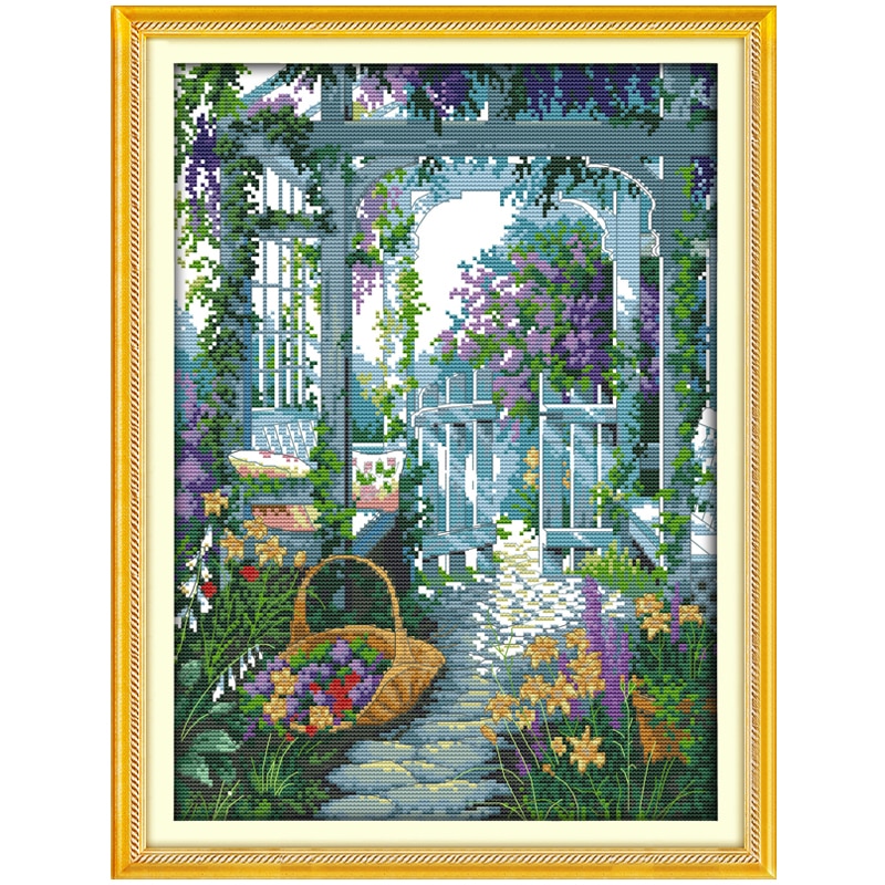 The Garden Gate Patterns Counted Cross Stitch 11 1... – Grandado