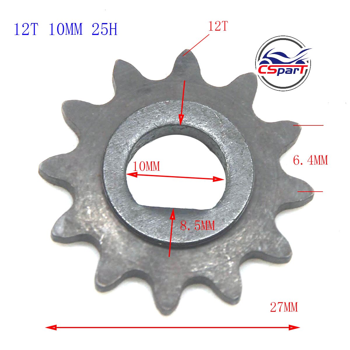 10 11 12 Tand 10T 11T 12 T 25H T8F D Type 8Mm 10Mm... – Grandado