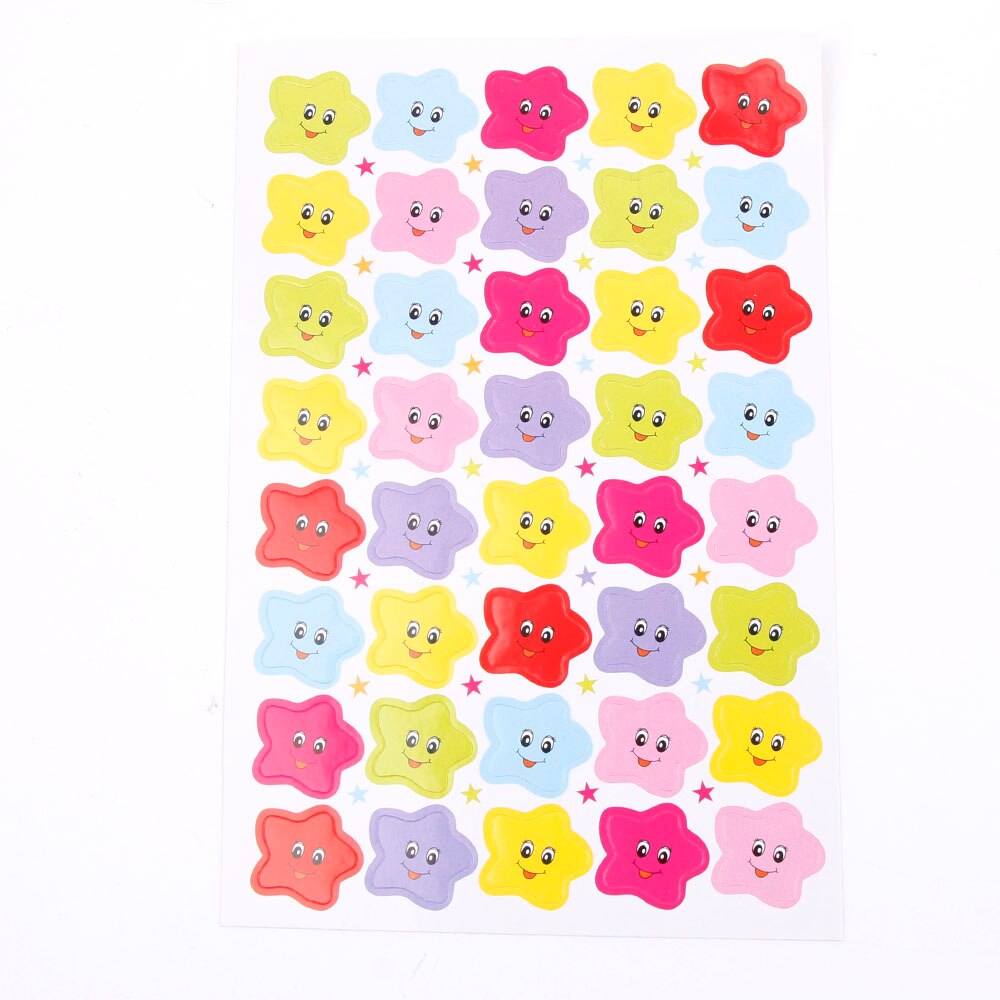 10pcs 400 Smile Stars Decal School Children Kids T... – Grandado