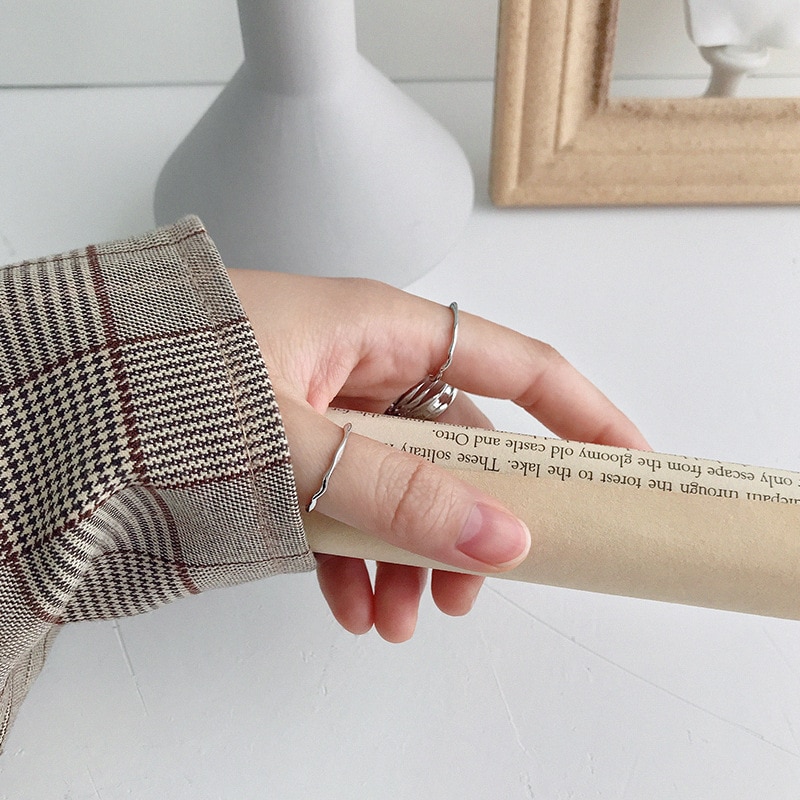 Shanice 925 Sterling Zilveren Open Ring Ins Koud &... – Vicedeal