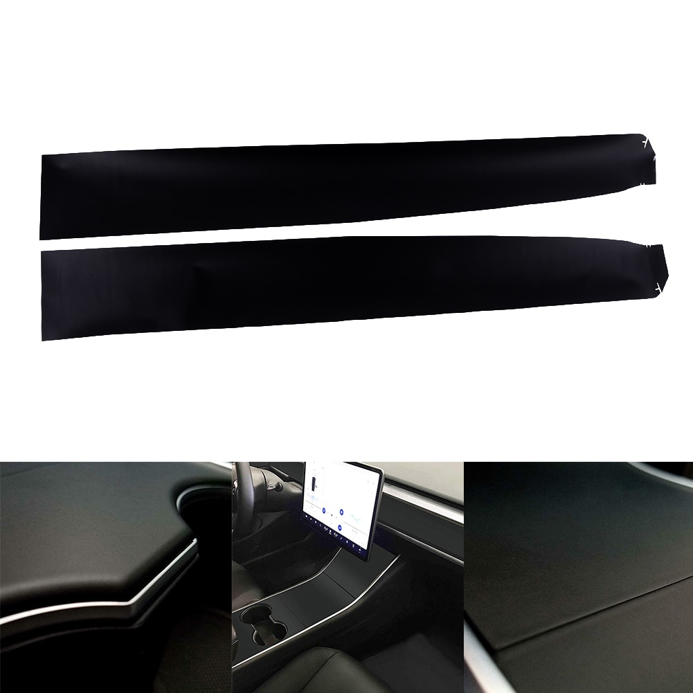 Matte Black Car Center Console Dashboard Vinyl Wra... – Vicedeal