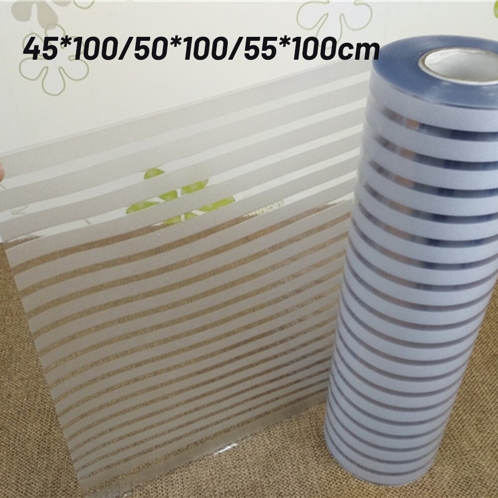 Pvc Glass Sticker Window Sticker Striped Window De... – Vicedeal