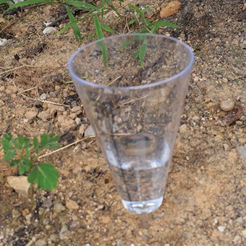 Conical Rain Meter Gauge Plastic Transparent Measu... – Grandado