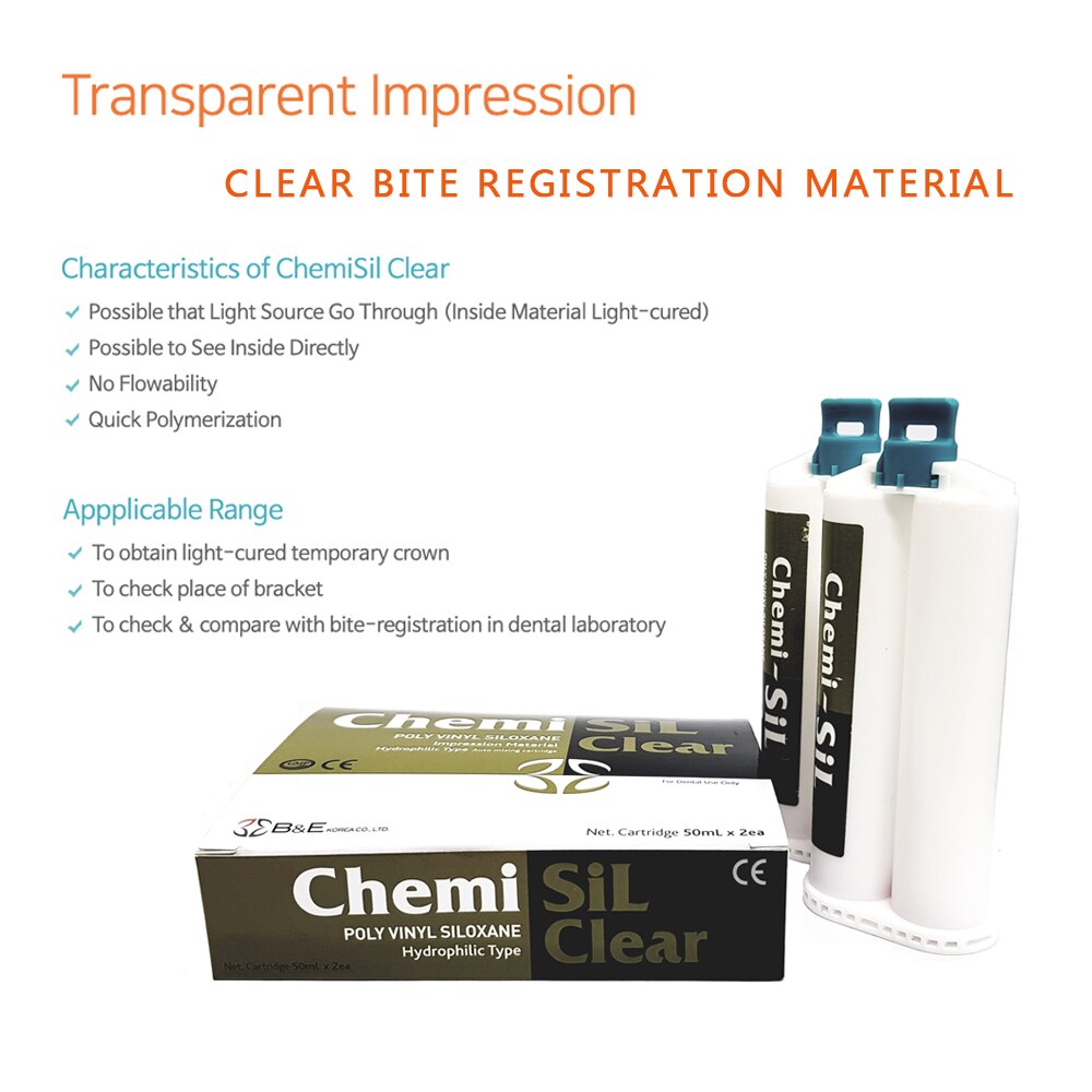 Dental Impression Transparent Silicone Rubber Teet... – Vicedeal