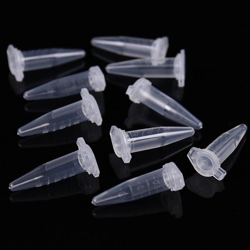 50PCS 0.5ml Lab Mini Plastic Test Tube Centrifuge ... – Grandado