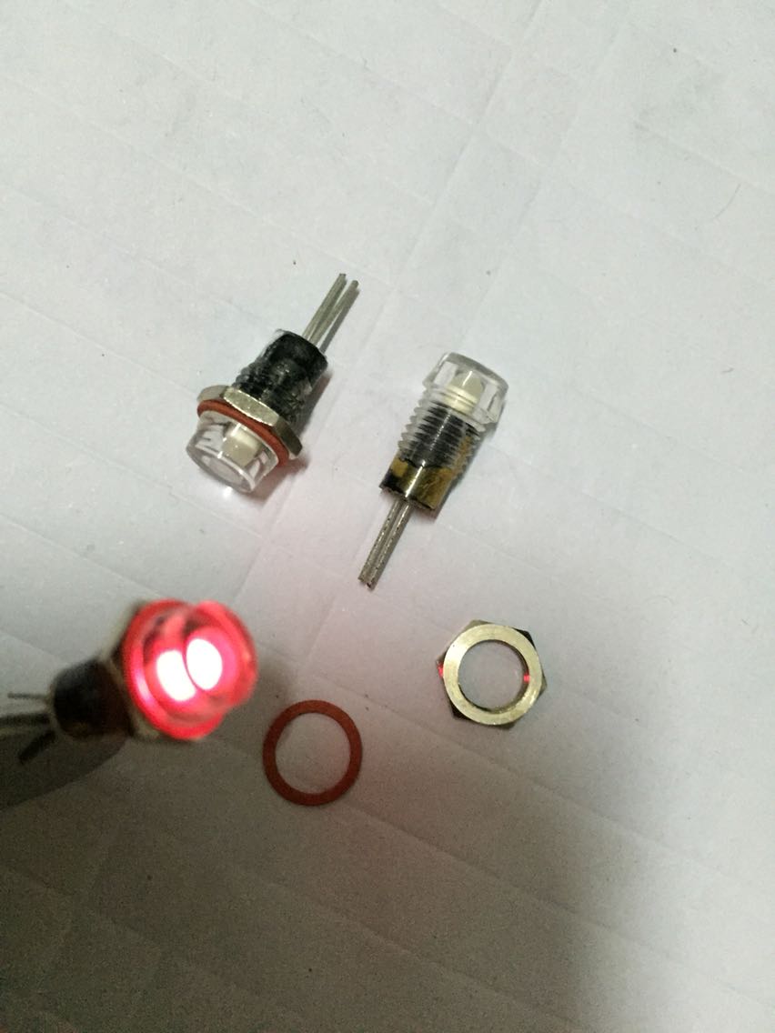 Original 100% LED chip indicator lamp 2pin DIP wit... – Grandado