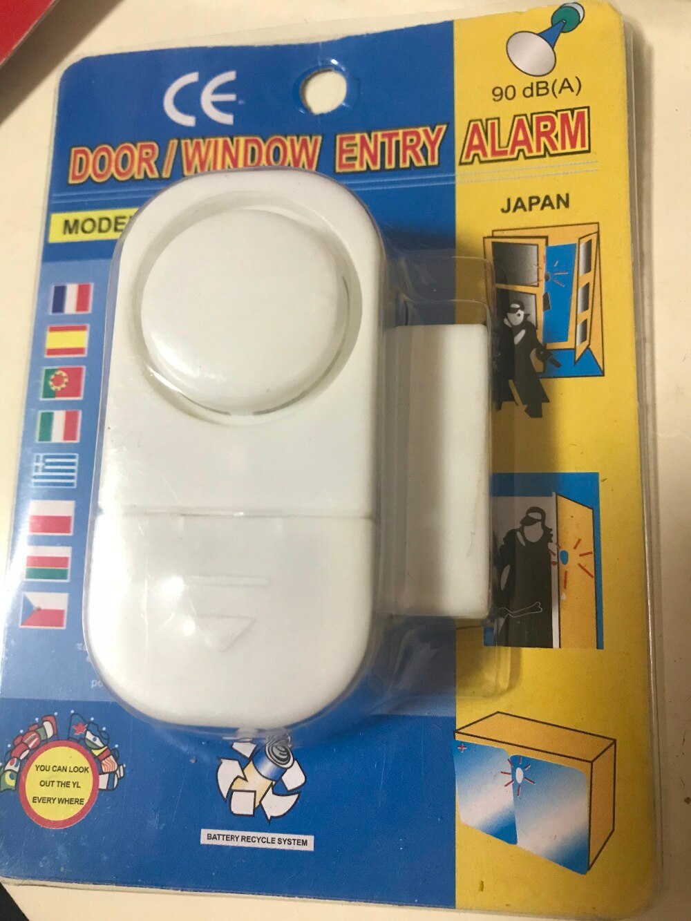 Sistema de alarma de seguridad antirrobo de puerta... – Grandado