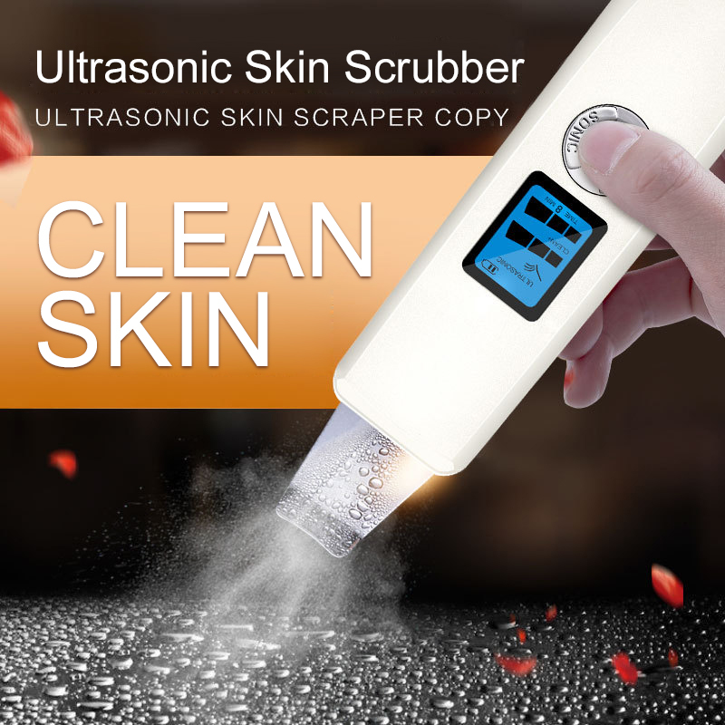 Ultrasonic Ion Skin Scrubber Facial Care Ultrasoni... – Grandado