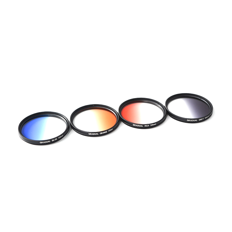4 in 1 Gradient Color Filter Set for Photography 5... – Grandado
