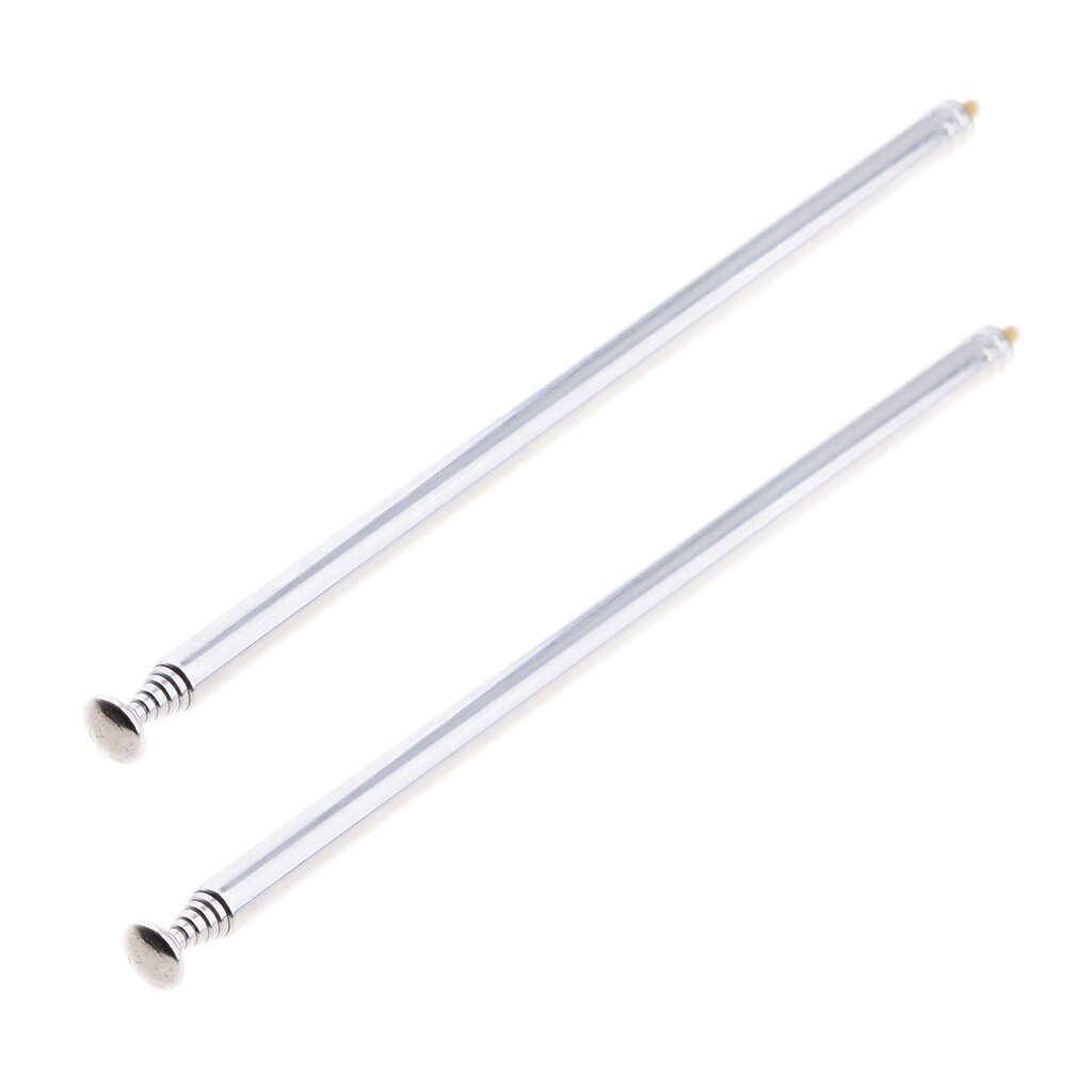 2pcs Alloy Telescopic Antennas M3 Male Connectors ... – Vicedeal