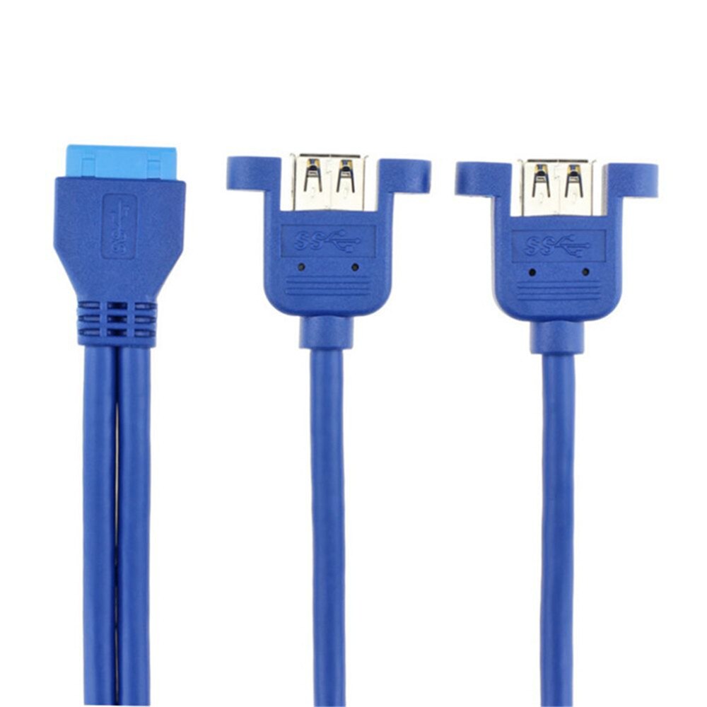 19pin female header to Dual USB 3.0 A Female port ... – Grandado