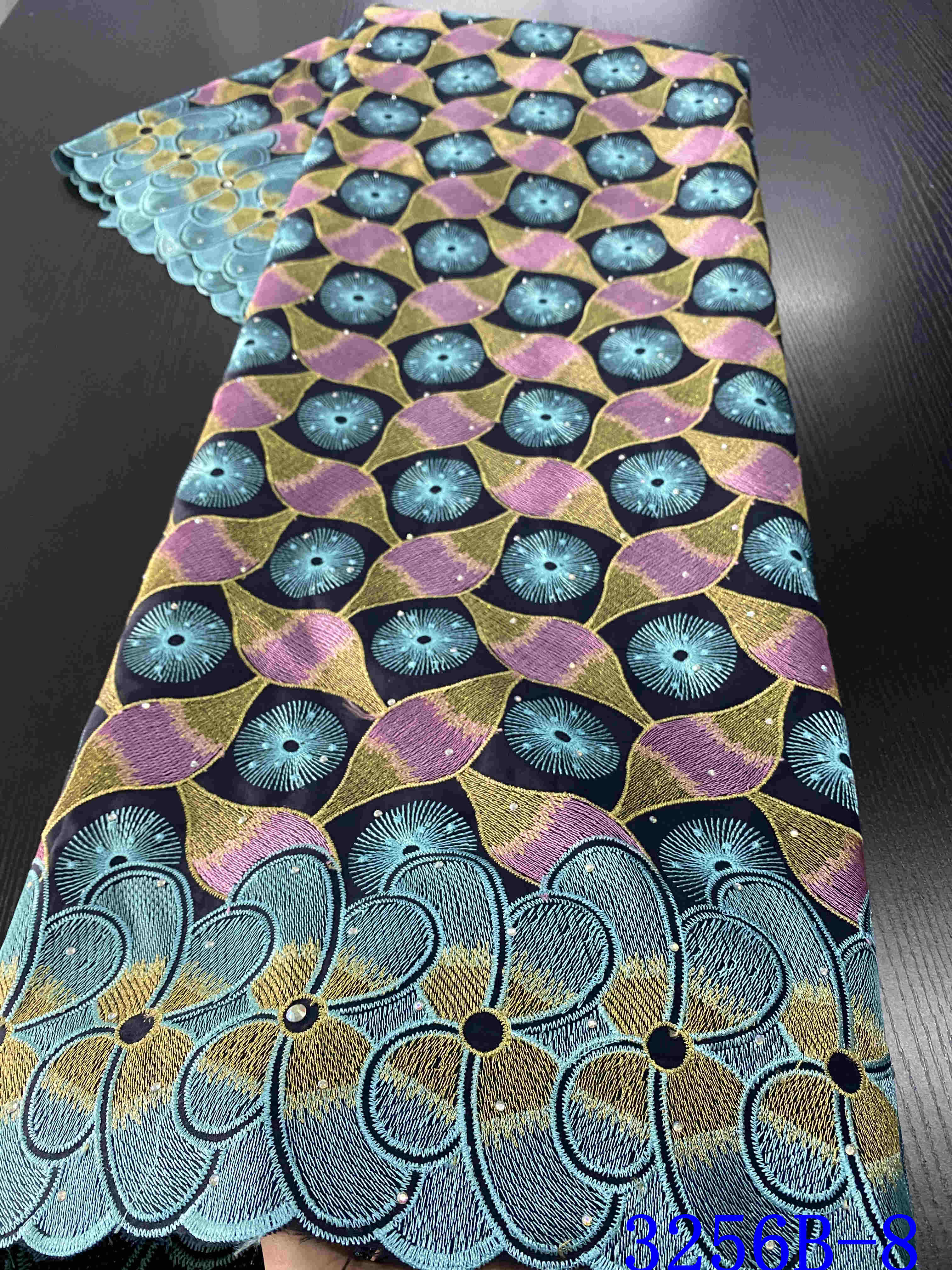 african voile lace fabric lace nigerian dry cotton... – Vicedeal