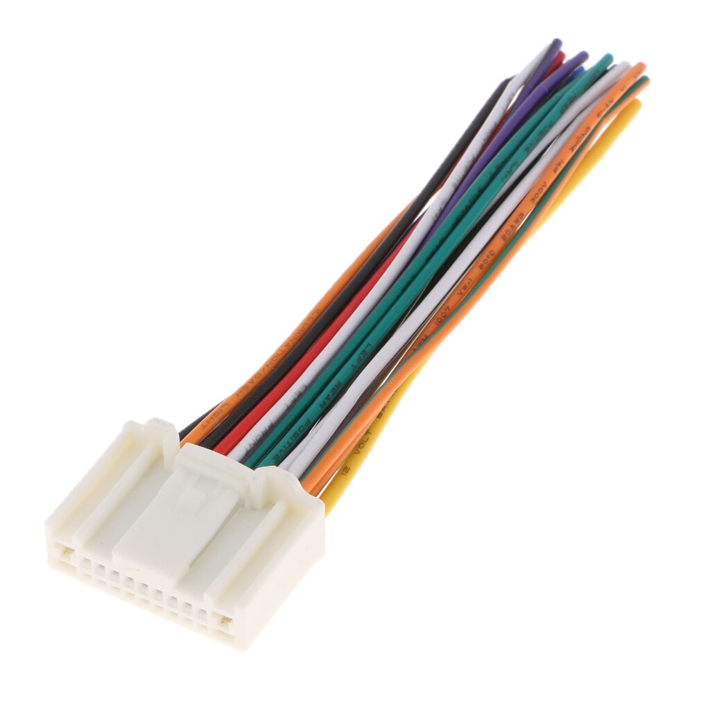 Car Stereo CD Player Wiring Harness Adapter Cable ... – Vicedeal