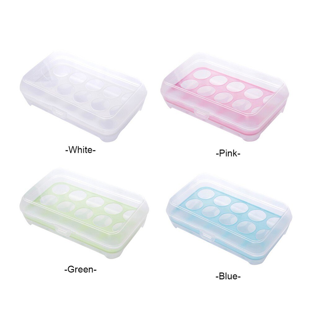 15 Eggs Egg Refrigerator Fresh Box Plastic Egg Rac... – Vicedeal