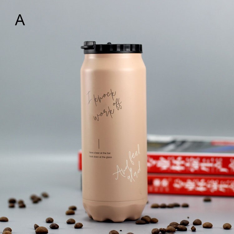ZOOOBE 500ML Cola Thermos Coffee Vacuum Flask Stai... – Grandado