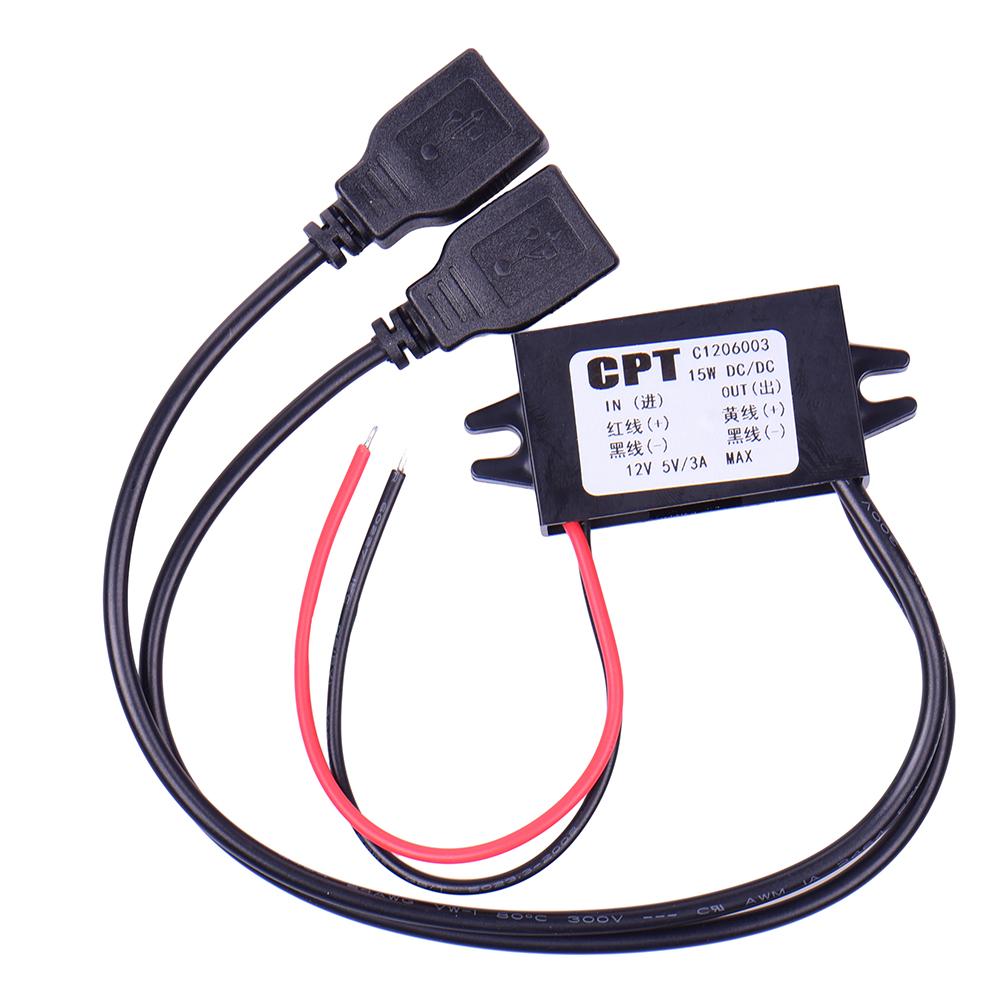 DC Converter 8-22V To 5V Voltage Regulator Power Adapter Micro USB ...