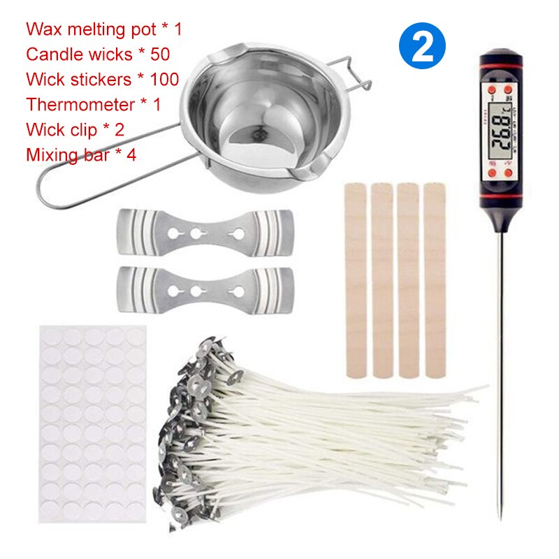 DIY Candle Making Kit Easy to Make Colored Candle ... – Grandado