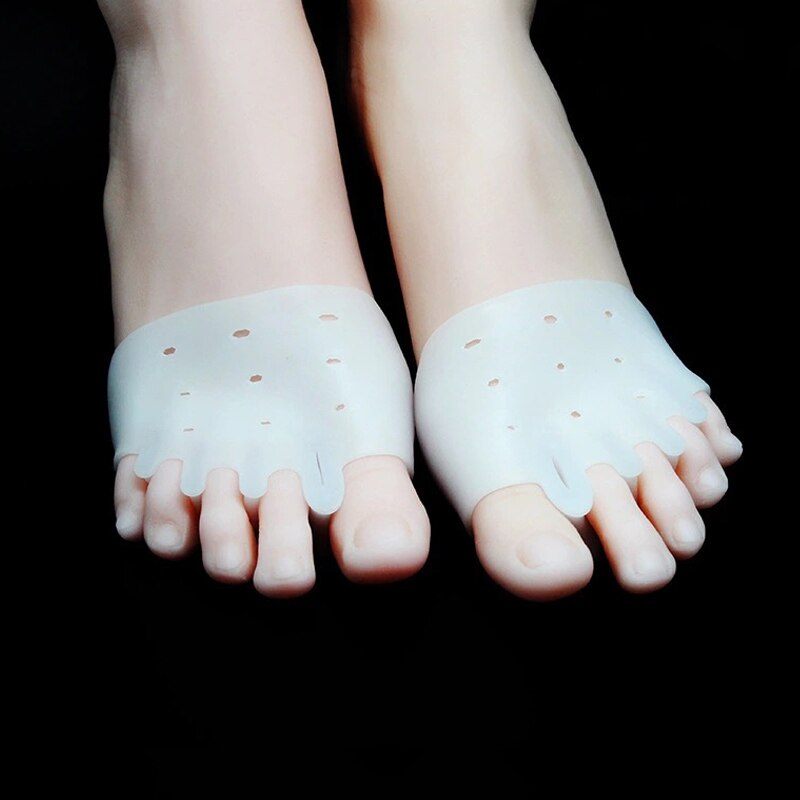 1 Pair Silicone Forefoot Pad Foot Reusable Pain Re... – Grandado