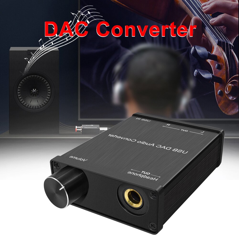 Digital To Analog Headphone Amplifier Decorder DAC... – Grandado