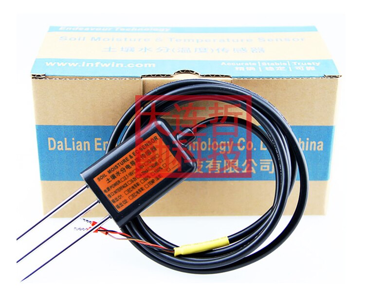 soil electric conductivity sensor 0-2V 4-20mA RS48... – Vicedeal