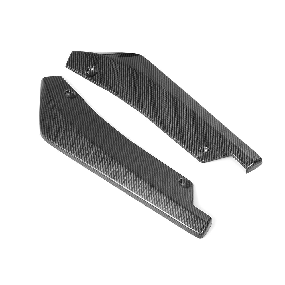 2 PCs Universal Car Rear Bumper Spoiler Collision ... – Vicedeal